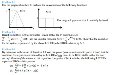 Solved Problem 32 Use The Graphical Method To Perform The