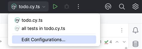 Cypress Intellij Idea Documentation