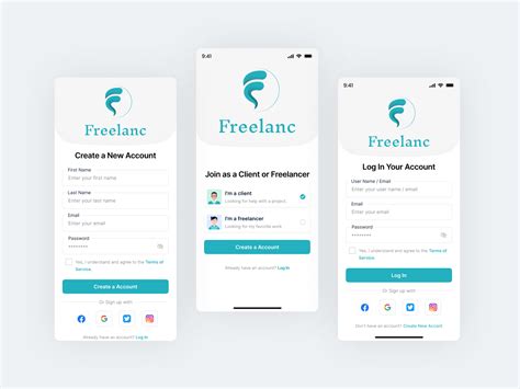 Freelancing App Ui Design By Mohammed Shaikh On Dribbble