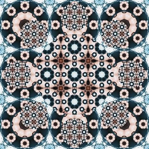 Premium Photo Seamless Abstract Pattern Square Seamless Background Rich Artistic Background