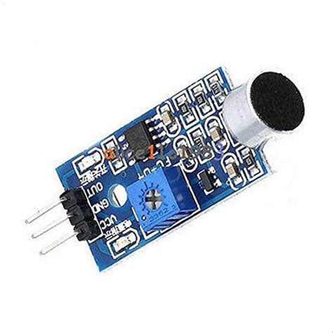 Sound Sensor Module Voice Detection Module Whistle Voice Switch Module Output High And Low Diy