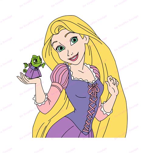 Tangled Sticker Rapunzel Pascal Clipart Full Size Rapunzel Clipart My