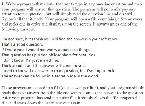 Solved 1 Write A Program That Allows The User To Type In