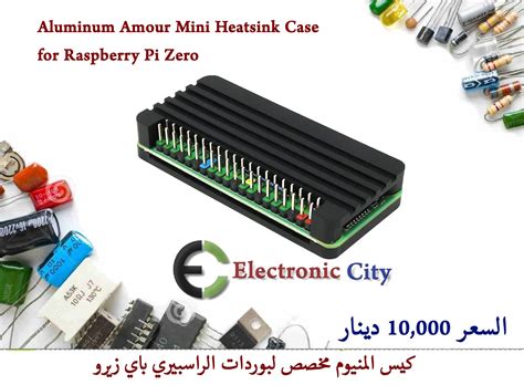 Aluminum Amour Mini Heatsink Case For Raspberry Pi Zero 3 C3450
