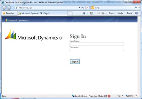 Microsoft Dynamics Gp 2013 Sp2 Web Client Scale Out Deployment Installing Ssl Certificates On