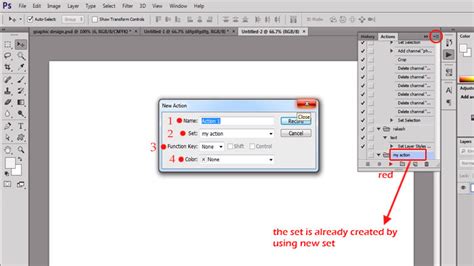 Action How To Create Action Panel In Ps