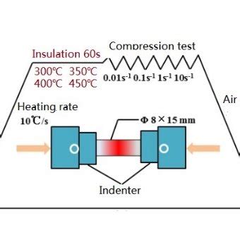 Schematic Diagram Of Compression Tests Download Scientific Diagram