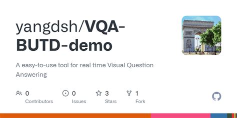 GitHub Yangdsh VQA BUTD Demo A Easy To Use Tool For Real Time Visual