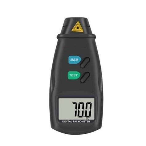 Contact Non Contact Digital Tachometer 2 5 Rpm 99999 Rpm