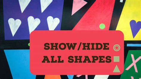Show Or Hide All Shapes Excel Tips Mrexcel Publishing
