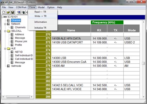 HFLINK Icom IC F Icom IC F Programming ALE Selcall Ham Radio HFLINK Icom IC F Icom IC F Programming ALE Selcall Ham Radio