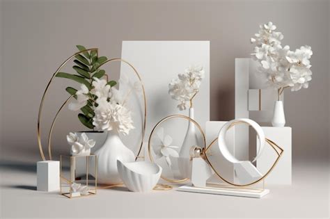 Premium Photo 3d Rendered Design Elements