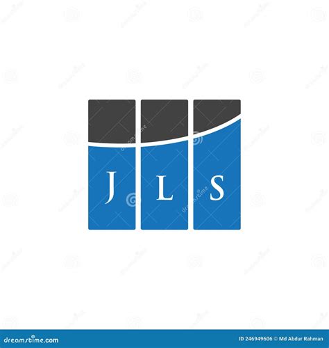 Jls Letter Logo Design On White Background Jls Creative Initials