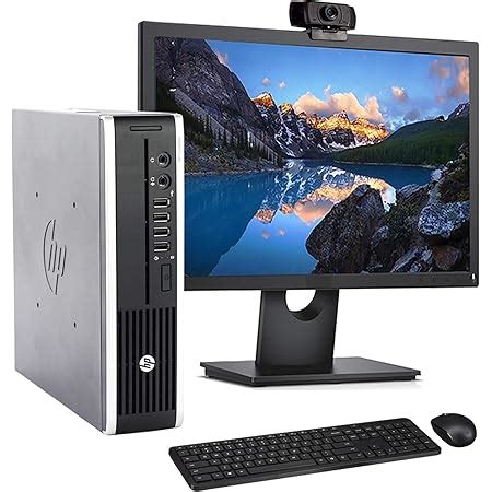 Amazon Com Hp Elite Pc Desktop Computer Package Intel Quad Core I Ghz Gb Ram Gb