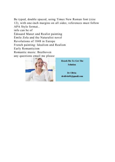 Be Typed Double Spaced Using Times New Roman Font Size 12 With Docx