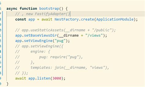 Bug Occur When I Combine Nest And Pug Template · Issue 784 · Nestjsnest · Github