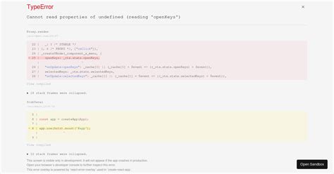 Collapsed Inline Menu Ant Design Vue400 Codesandbox