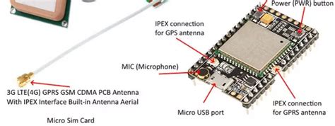 The All New Reliable Sim800 Replacement The A9g Gps Gsm And Gprs Module From Ai Thinker