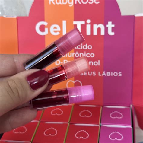 Gel Tint Ruby Rose Tester Lulu Makeup