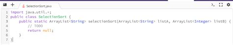 Solved Vou Wn Selection Sortjava Import Javautilt