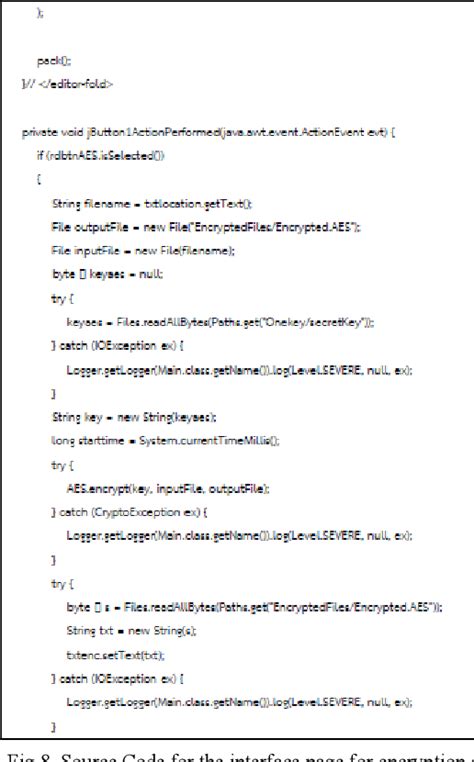 figure 8 from program for simulation and testing of apply cryptography of advance encryption