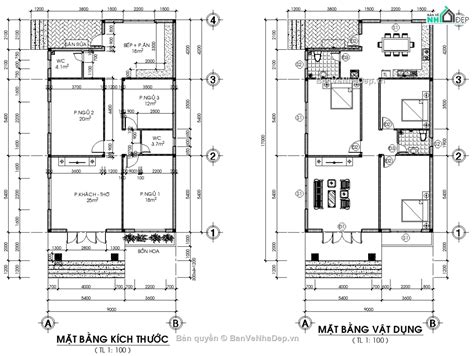 Top 50 Mẫu Bản Vẽ Autocad Nhà Cấp 4 Chi Tiết Nhất