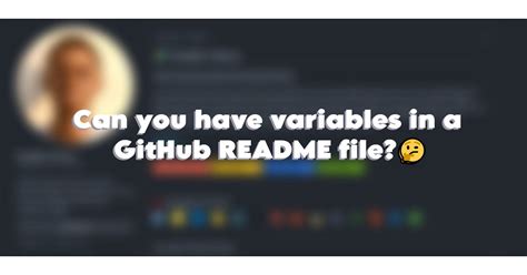 Adding Variables To Github Readme Medium
