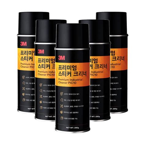 청소세제 특수세제 스티커제거제 3m 프리미엄 스티커 크리너 295g 나바론 종합상사