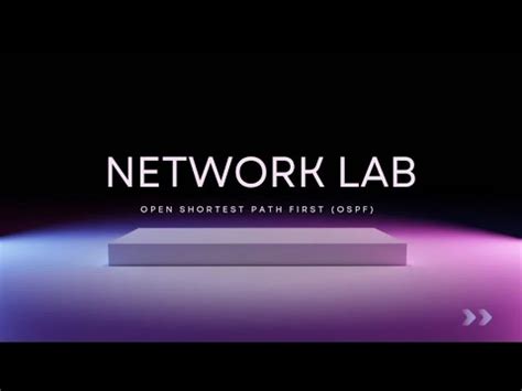 شرح مختبر نيتورك Network Lab تجربه Dynamic Routing Link State Routing Protocols ospf YouTube