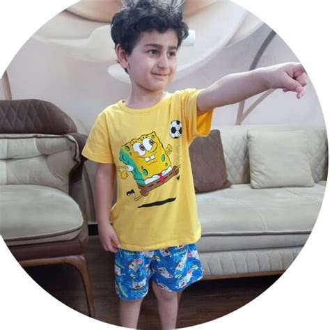 خرید و قیمت تیشرت شلوارک باب اسفنجی وارداتی مدل پسرانه ترب