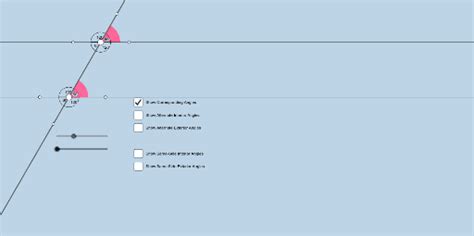 Parallel Lines And Transversal Geogebra