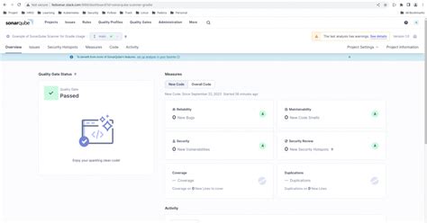 How To Get SonarQube Qualitygate Status From Gradle Build Middleware Technologies