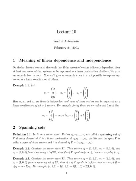 Basis Pdf Pdf System Of Linear Equations Basis Linear Algebra