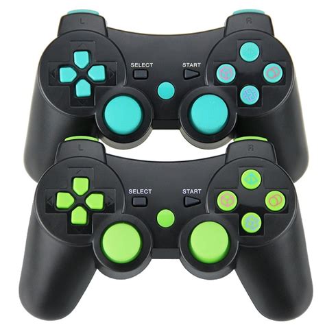 2pcs Pack Wireless Double Vibration Controller For Ps3 Novelty T Ideas