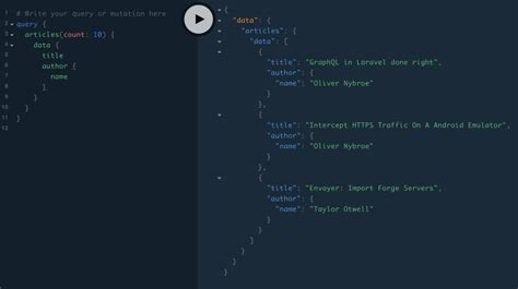 Graphql In Laravel Done Right How To Set Up Lighthouse In A Simple Blog