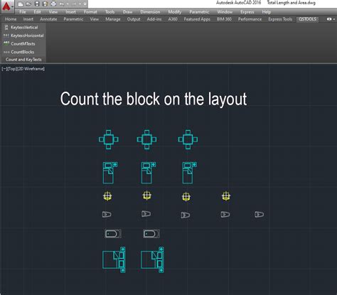 Count Texts And Blocks Autocad Autodesk App Store