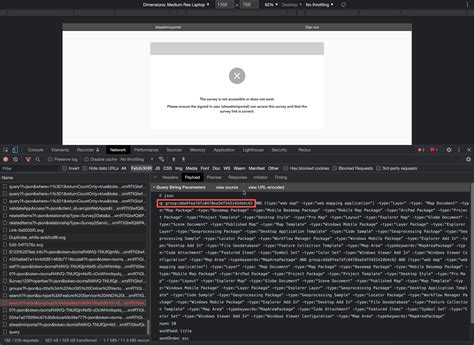 Solved The Survey Is Not Accessible Or Does Not Exist Esri Community