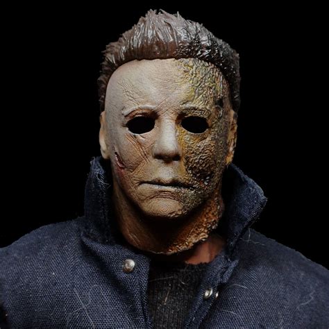 Michael Myers Burned Mask 1 6th Scale Head Sculpt Inspired By