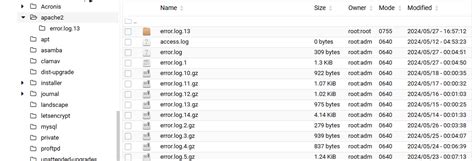 Reading And Uncompressing Apache2 Errorlogs Help Home For Newbies