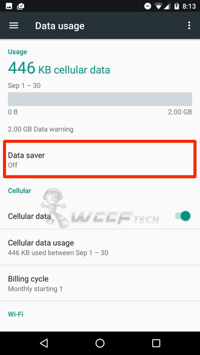 How To Enable Data Saver Mode In Android 70 Nougat
