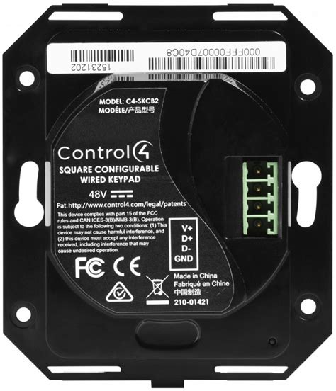 Köp Control4 Square Wired Configurable Keypad Tele