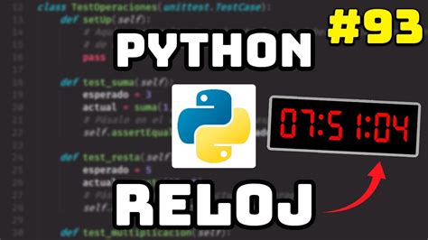 Como Crear Un Reloj Con Tkinter En Python 🕒 93 Youtube