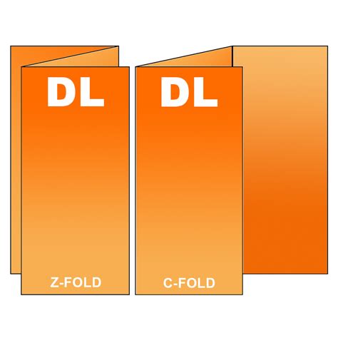 Dl Folded Flyers C Or Z Fold 6pp