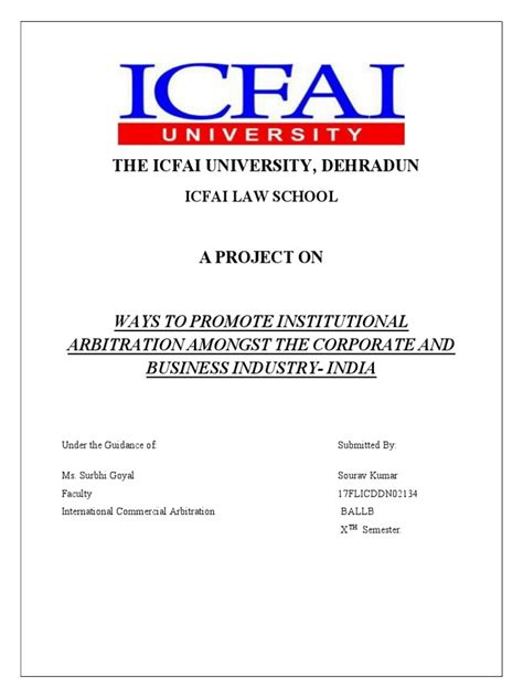 Sourav Kumar Assignment Pdf Arbitration Lawsuit