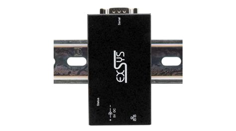 Ex 6111 2poe Exsys Serieller Geräteserver Mit Poe 1gbps Serial Ports 1 Rs232 Euro Type C