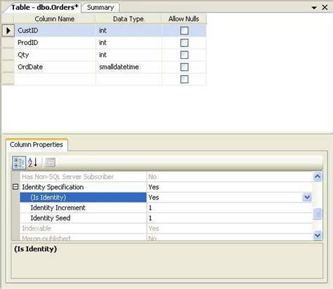 How Do I Change The Increment Of An Identity Column Relational