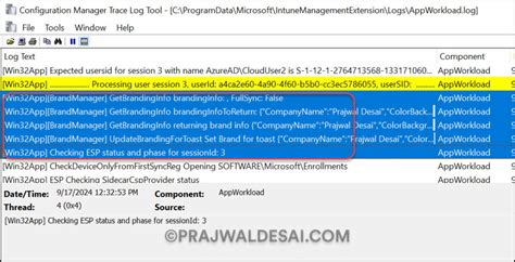 New Intune Appworkload Log For Troubleshooting Win32 Apps