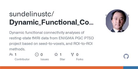 Github Sundelinustcdynamicfunctionalconnectivity Dynamic Functional Connectivity Analyses