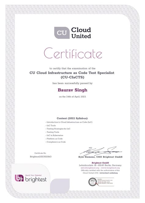 Baurav Singh On Linkedin Ciacts Thankyou Cloud Infrastructure Training Software Automation