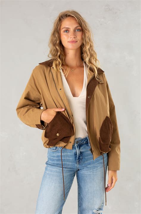 Rory Barn Jacket Tan Brown South Moon Under